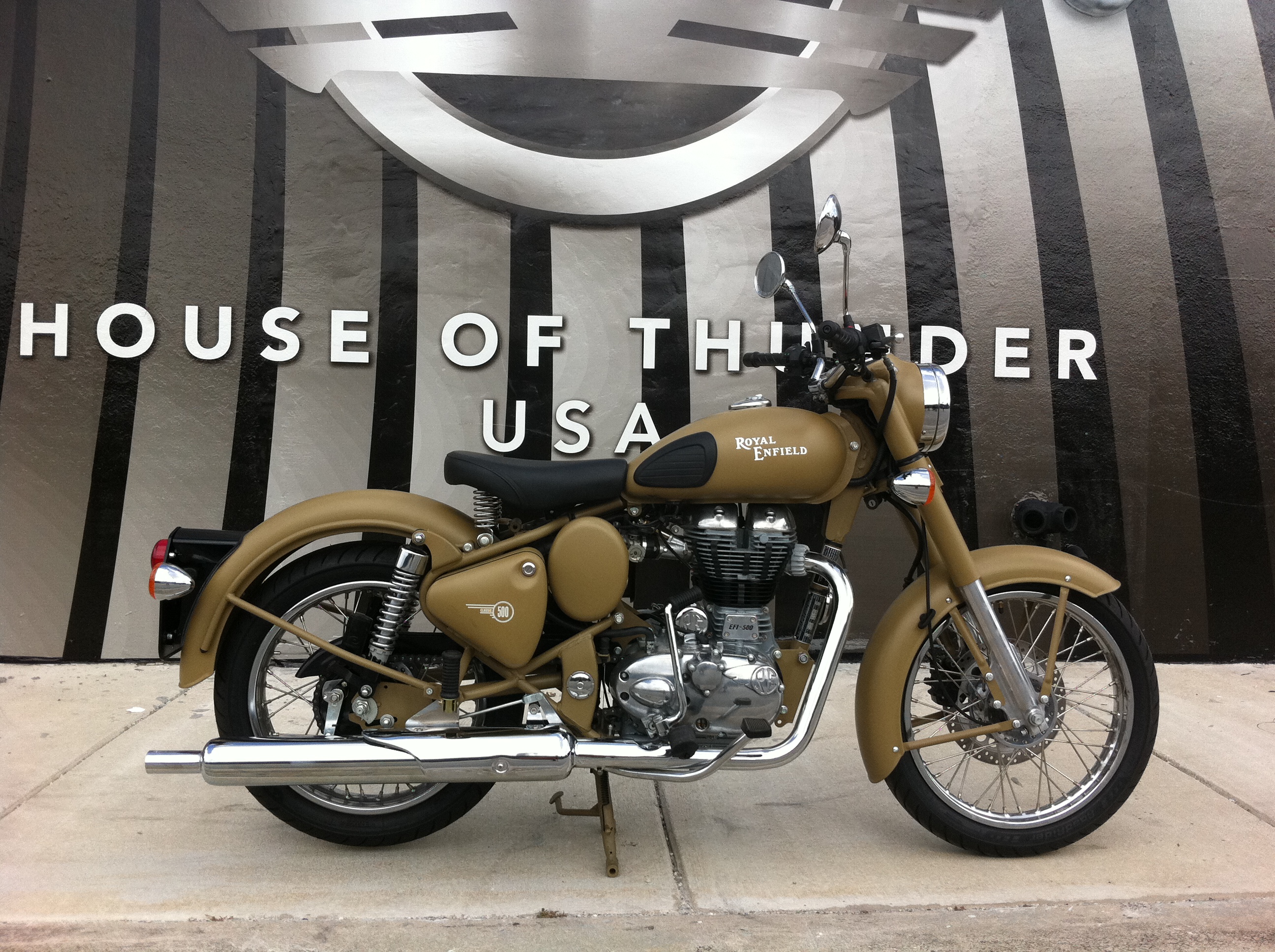 Royal Enfield C5 Military Desert Storm House Of Thunder
